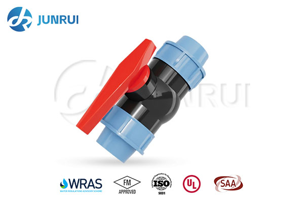 PP Compression Ball Valve - Junrui Polymer Materials