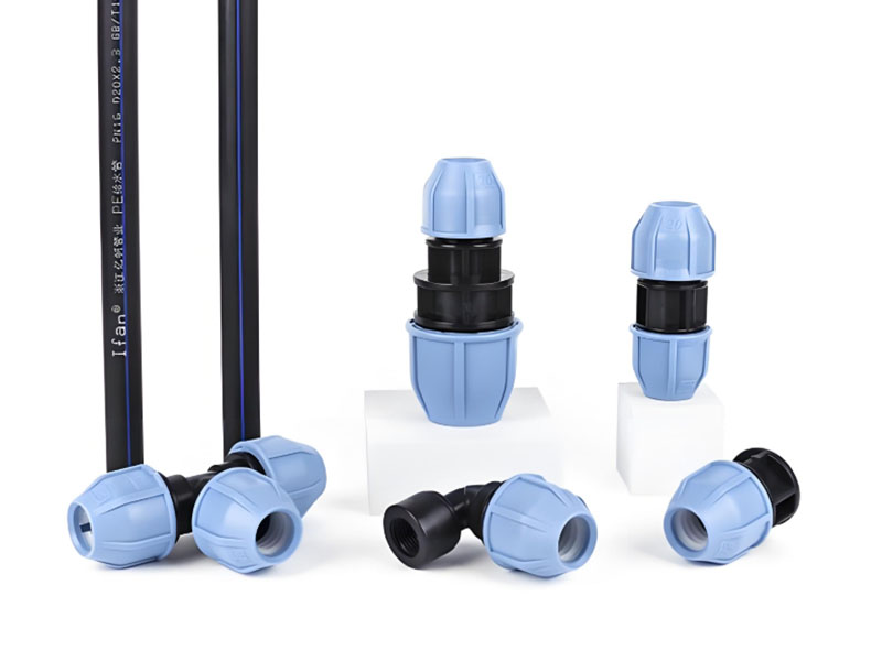 HDPE compression fittings - Junrui Polymer Materials